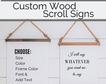 Personalized Scroll | Etsy