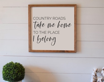 Take Me Home Sign | Etsy