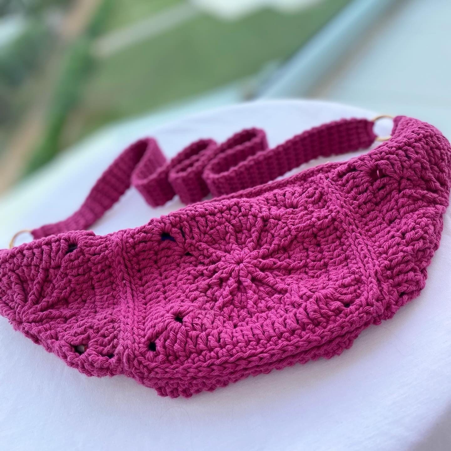 CROCHET PATTERN / Crochet Granny Bum Bag, Crochet Fanny Pack, Crochet ...