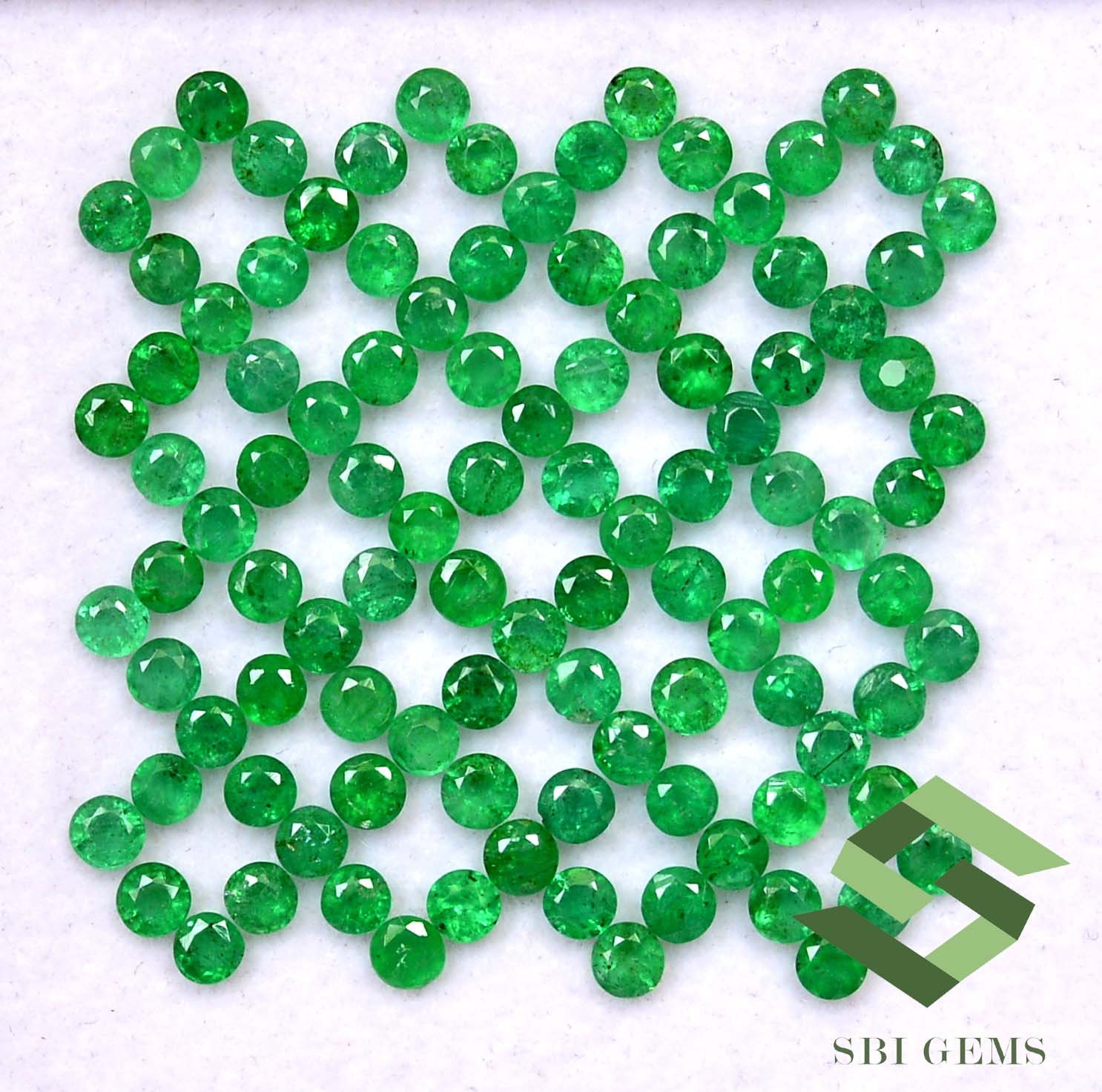 2.75 Mm Natural Emerald Round Cut Lot 20 Pcs 1.78 Cts - Etsy UK