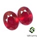 8x6 Mm Natural Ruby Oval Cut Pair 3.81 CTS Calibrated Best Quality ...