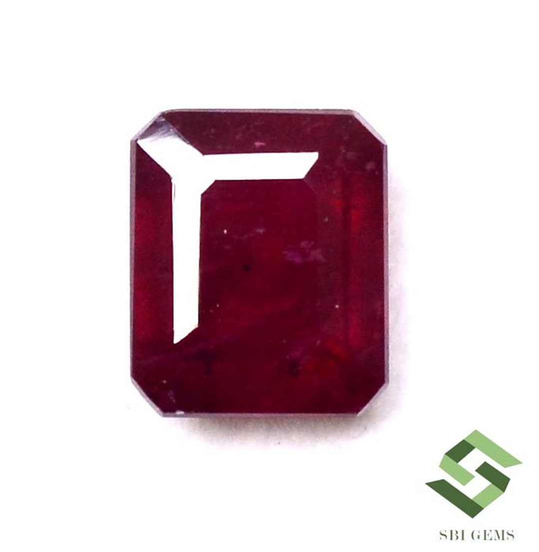 12x10 Mm Natural Ruby Octagon Cut 2 Quality Faceted Calibrated Loose ...