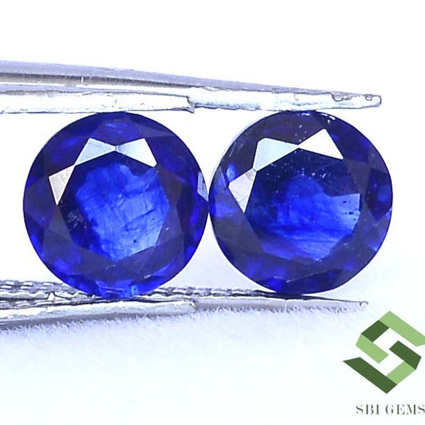 Blue Sapphire Glass Etsy