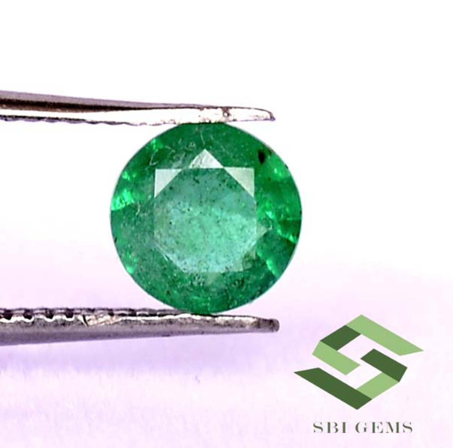 5.25 Mm to 6.50 Mm Certified Natural Emerald Round Cut - Etsy