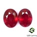 8x6 Mm Natural Ruby Oval Cut Pair 3.81 CTS Calibrated Best Quality ...