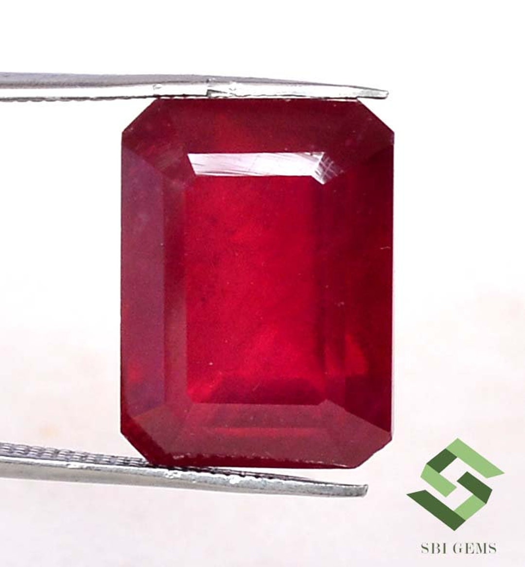 16x12 Mm Natural Ruby Octagon Cut 23.76 Cts Mozambique Loose Gemstone ...