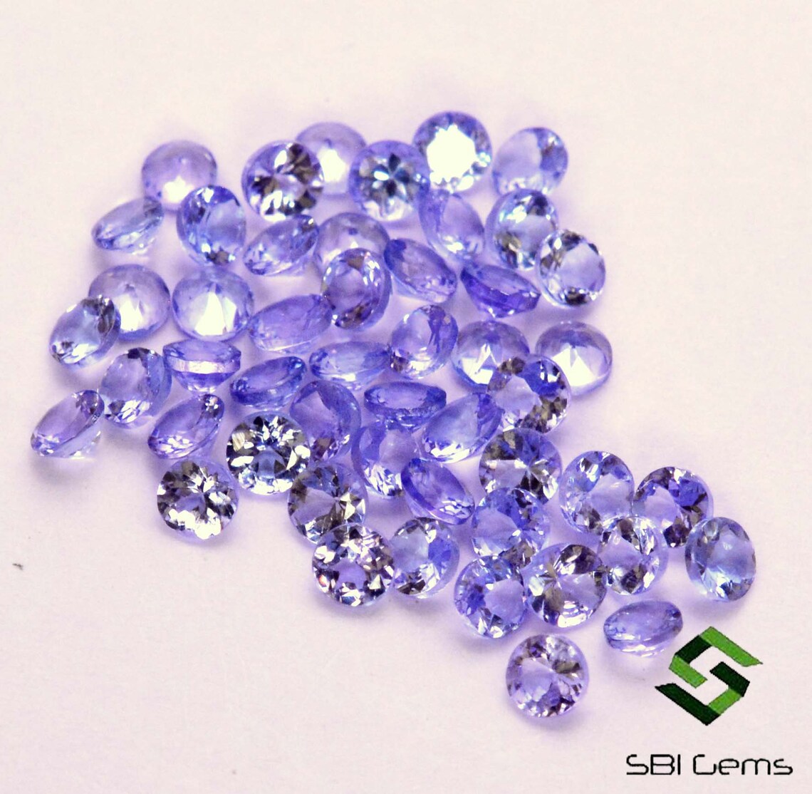 3 Mm Natural Tanzanite Round Cut Lot 20 Pcs 1.86 CTS Lustrous - Etsy