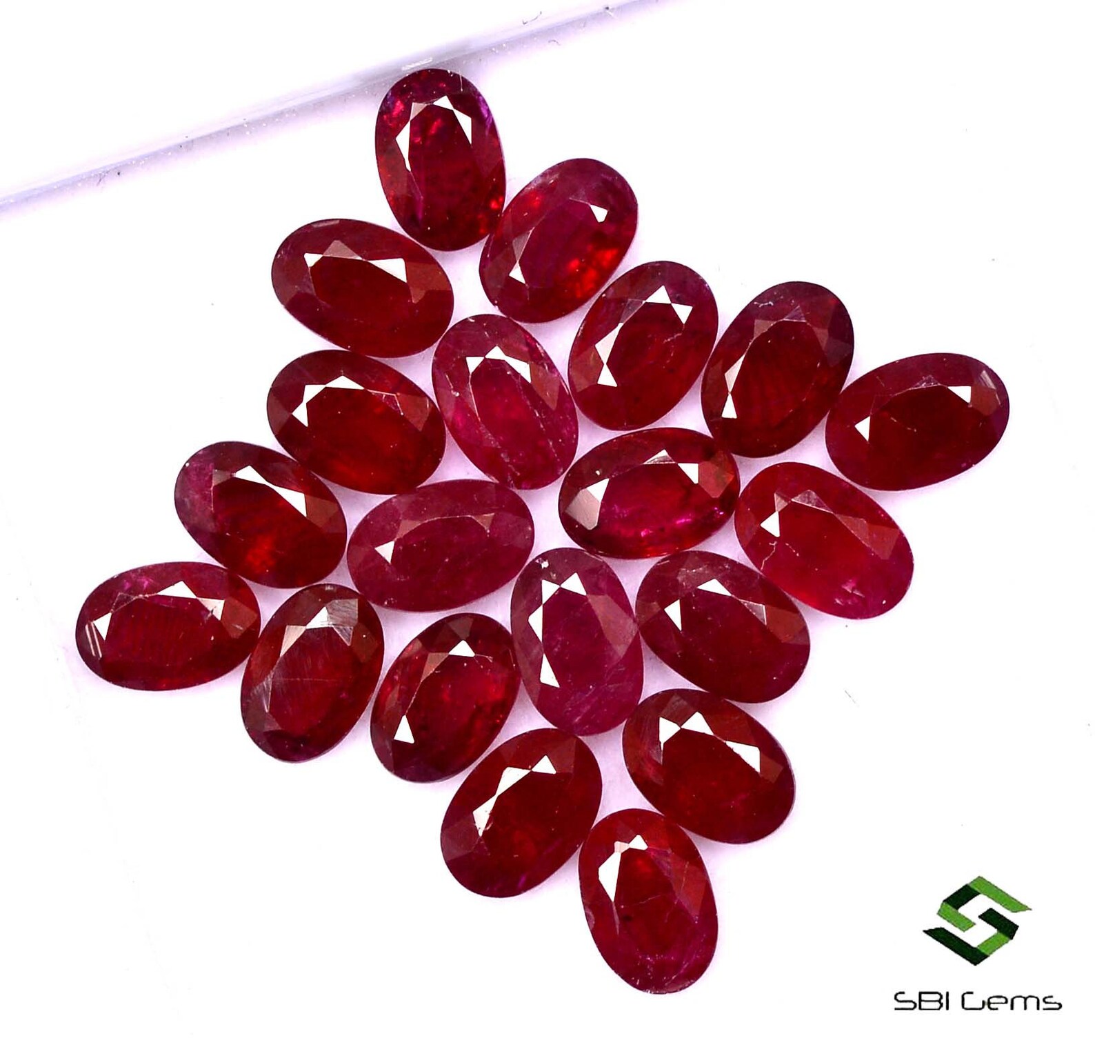6x4 Mm Natural Ruby Oval Cut Lot 10 Pcs 6.12 Cts Deep Red - Etsy