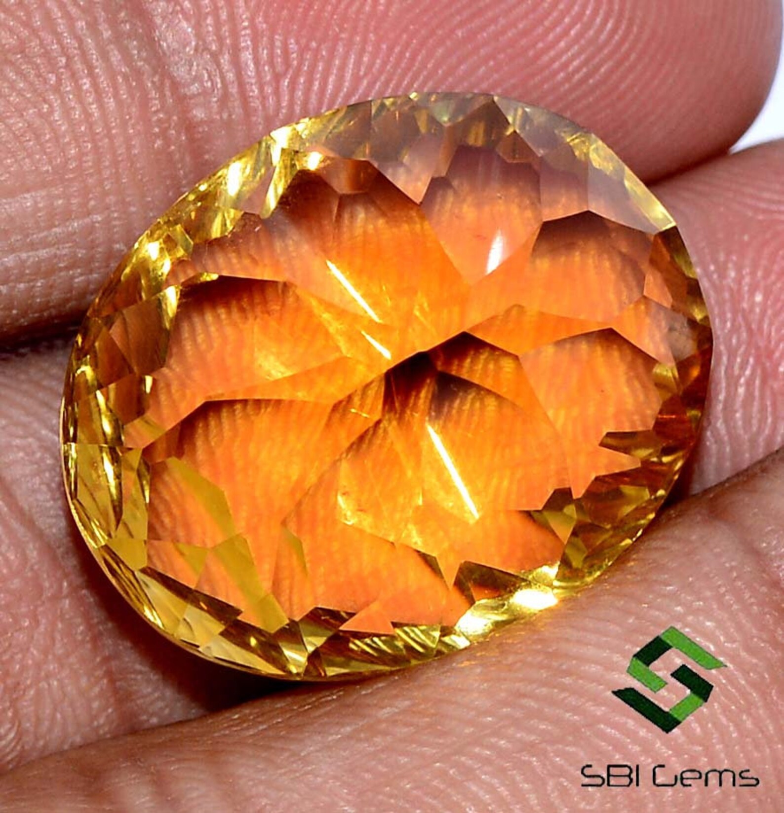 23x19 Mm Certified Natural Citrine Fancy Oval Concave Cut - Etsy