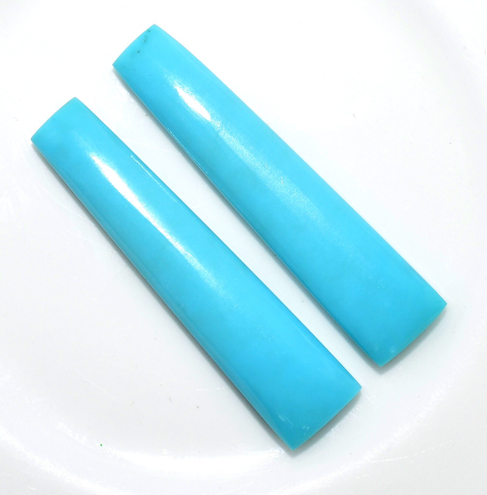 29x7 mm Certified Natural Turquoise Sleeping Beauty Fancy | Etsy