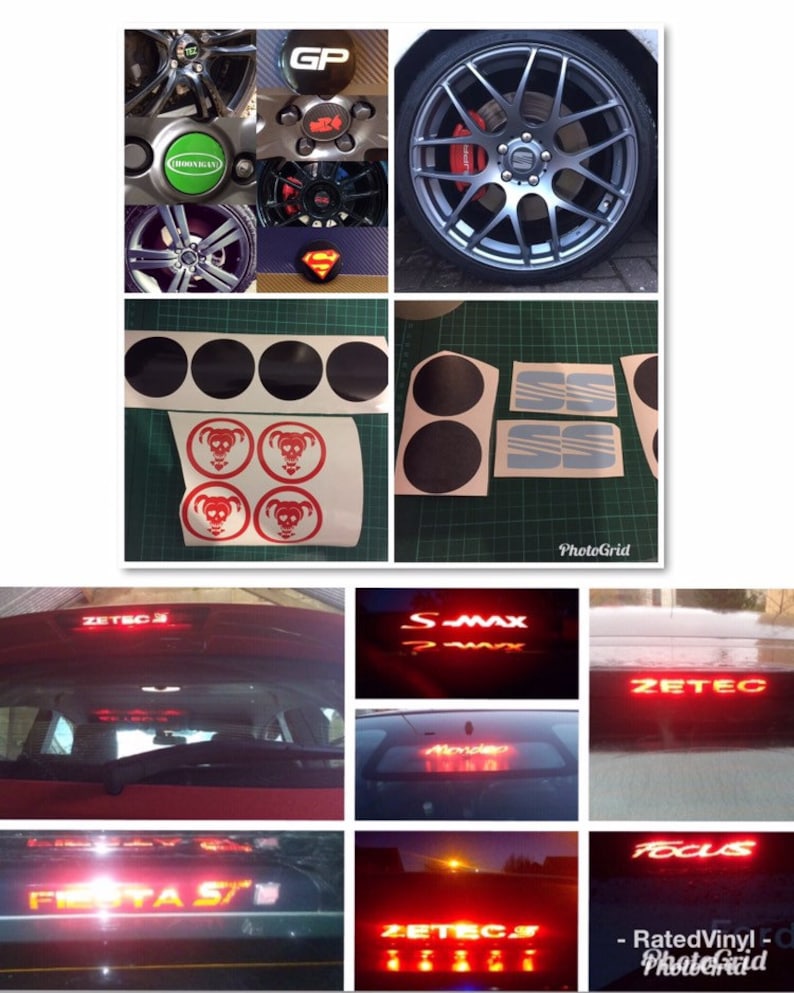 Brake Light Sticker for Alfa Romeo Giulietta Custom Vinyl Overlay GTA ...