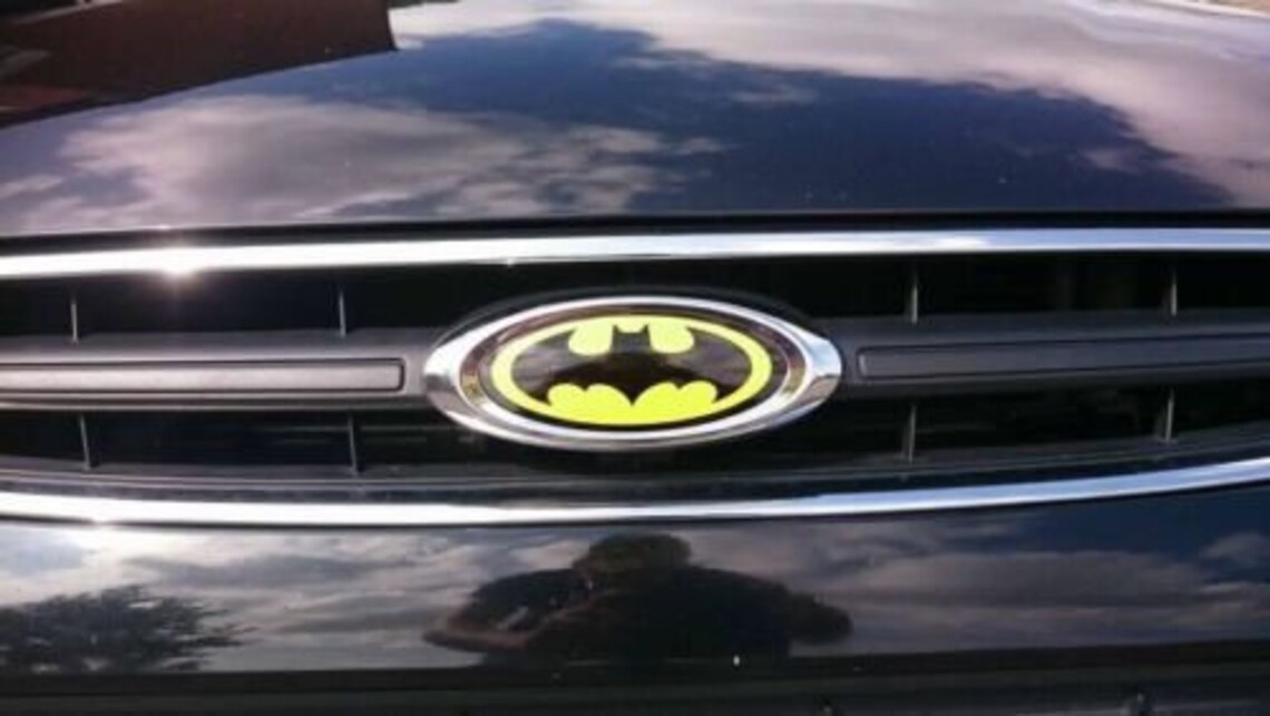 Ford Badge Overlay DARK KNIGHT Custom Logo Front & Rear Badge - Etsy