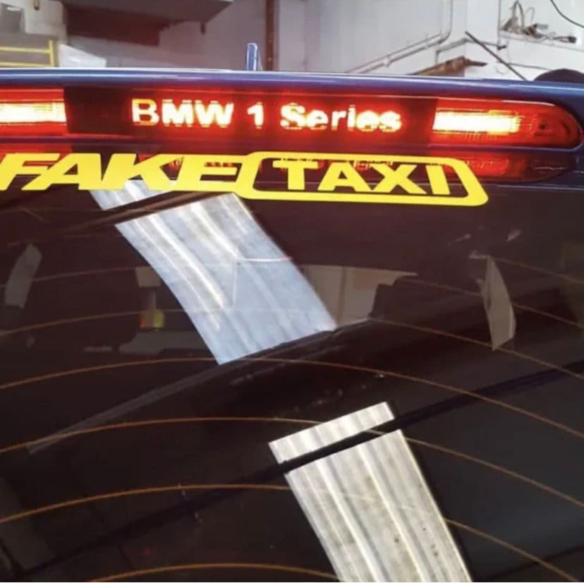 BMW MINI Brake Light Sticker Cooper S Vinyl Overlay Graphic R56 2007 ...