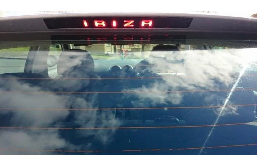 Ibiza Mk4 2006-08 3rd Brake Light Sticker Vinyl Overlay Custom Fr CUPRA ...