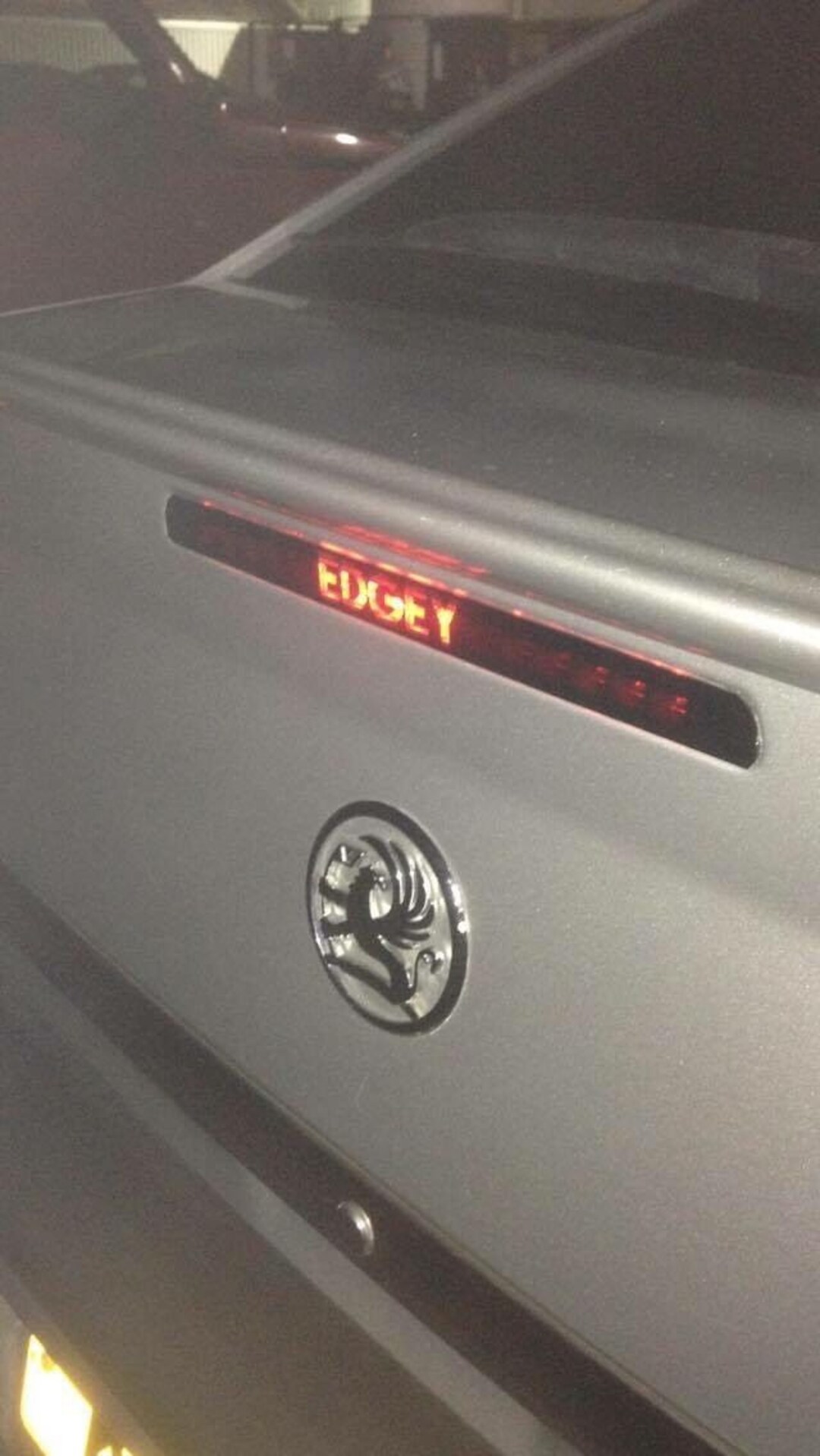Vauxhall Vectra 2005-08 Custom 3rd Brake Light Car Sticker Vinyl ...