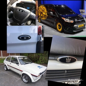 Fiesta Zetec S ST MK6 2002-2008 name/logo 3rd Brake Vinyl Car Sticker ...