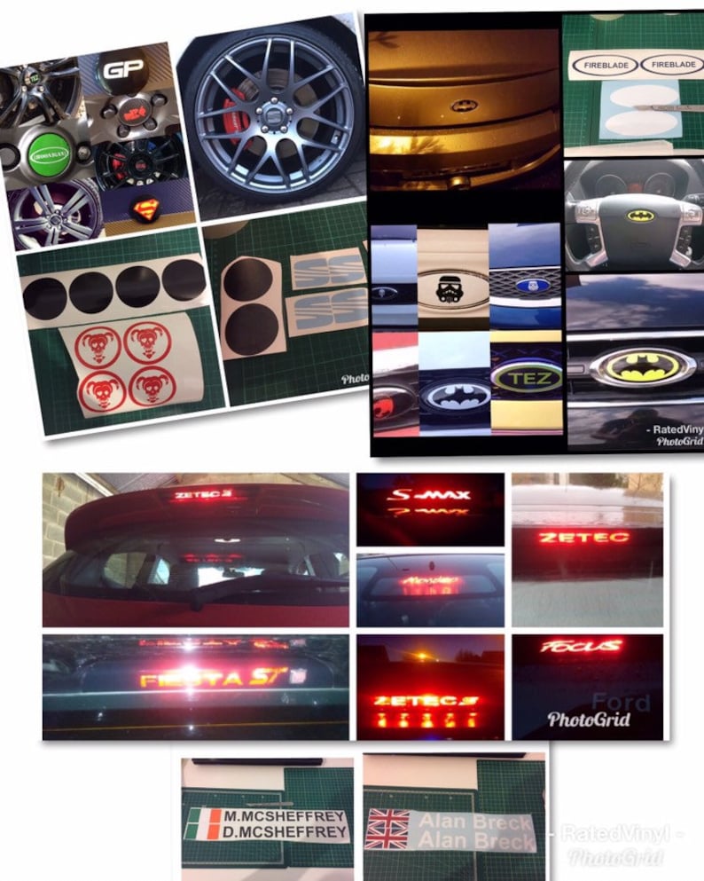 BMW MINI Brake Light Sticker Cooper S Vinyl Overlay Graphic R56 2007 ...