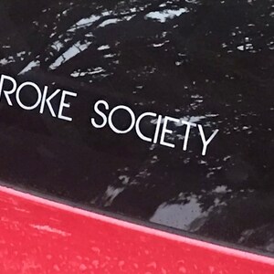 Elusive Window Sticker JDM Vinyl Stance VDUB Drift Graphic MANY Colours ...