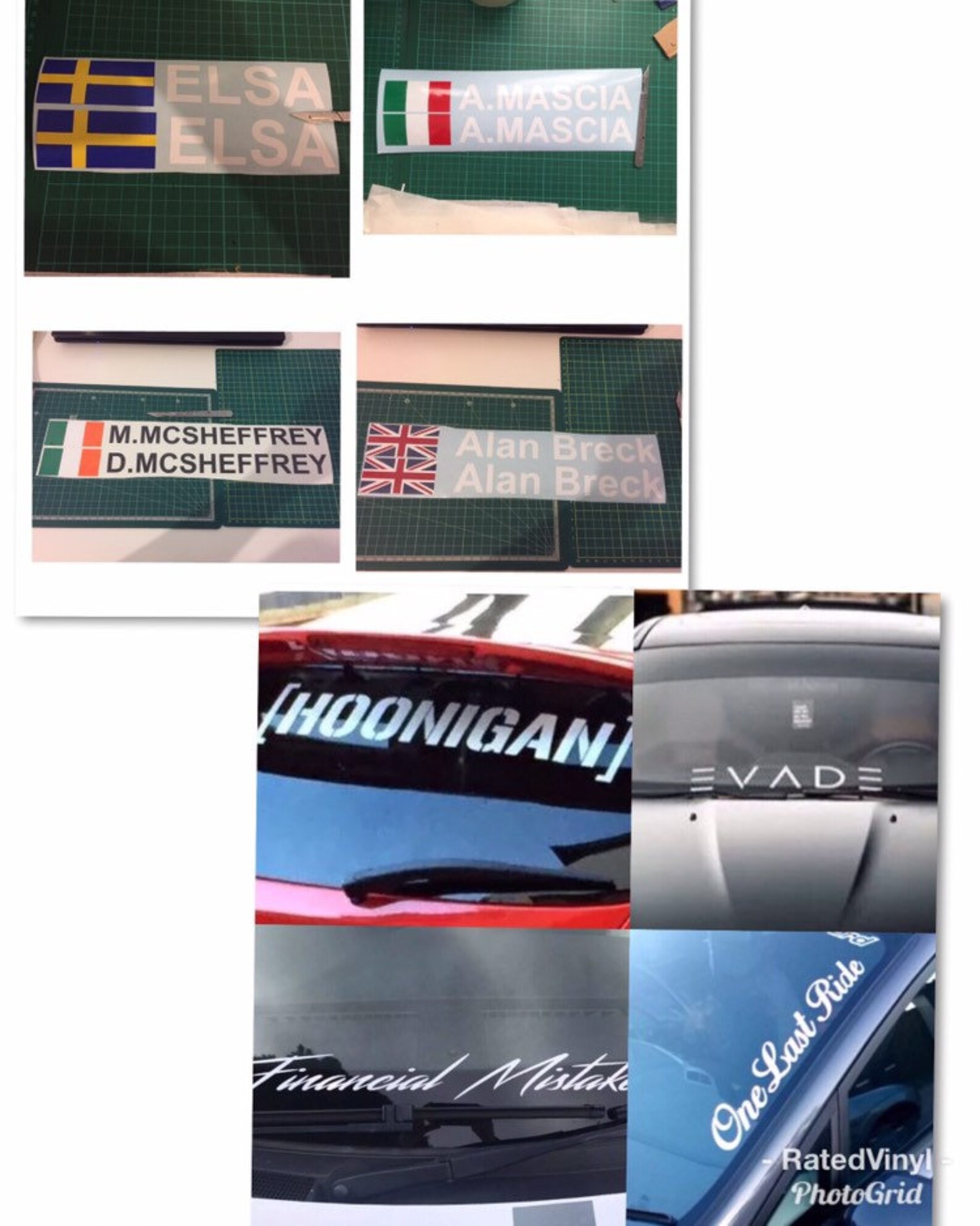 LOWERED STANDARDS Windscreen Decal Car Sticker Vinyl JDM Stance Fiesta ...