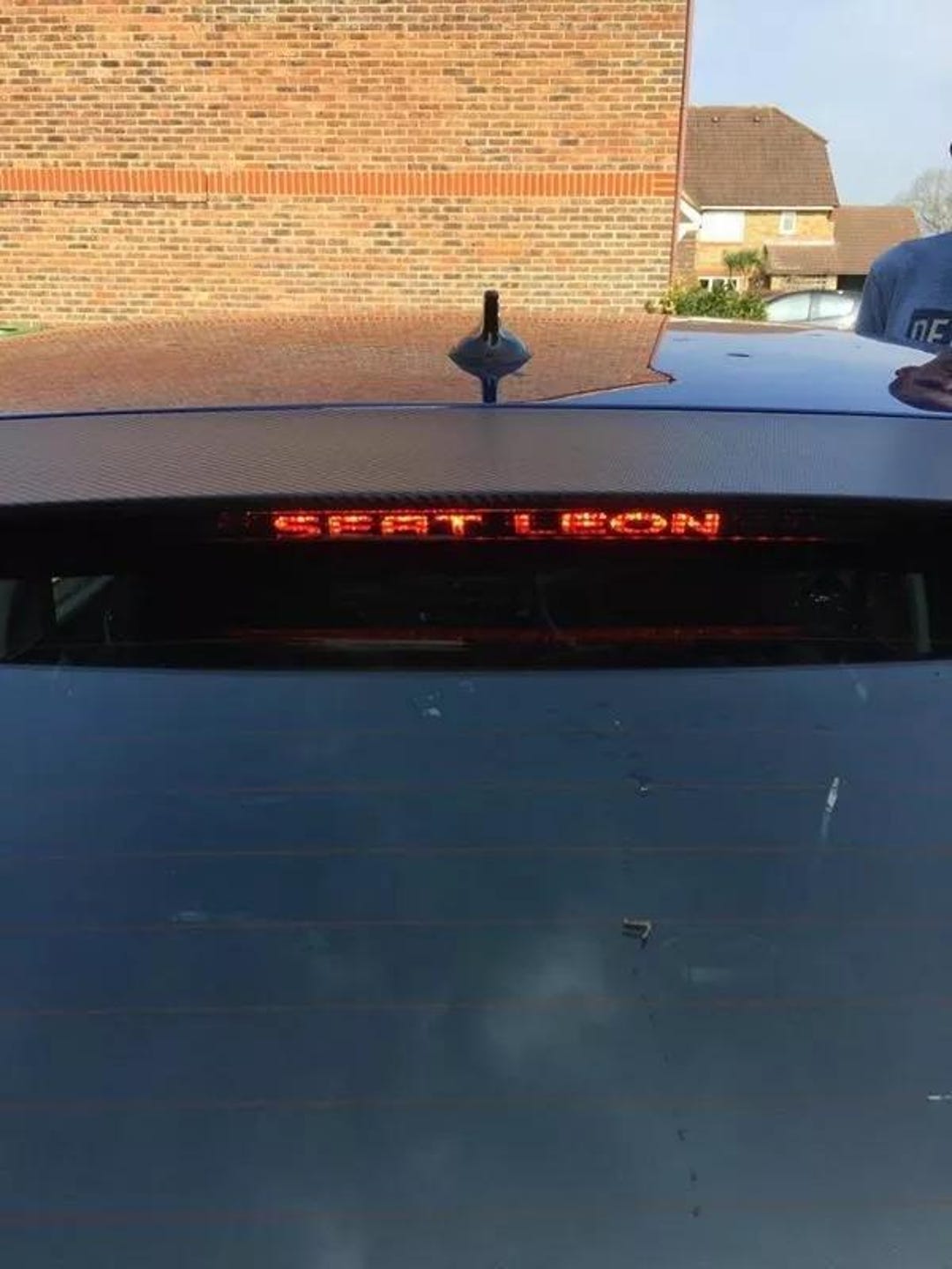 LEON Mk1 Brake Light Sticker Custom Vinyl Overlay Sticker Leon FR Cupra ...