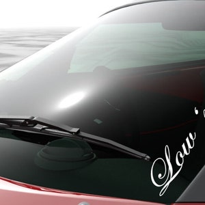 Illiminate Windscreen Sticker Deift Vinyl Stance Vdub JDM Graphic ANY ...