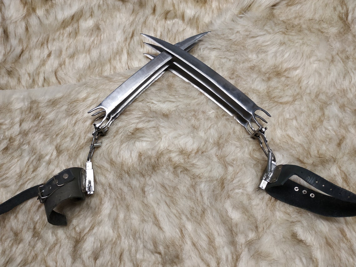Wolverine claws Deadpool swords cosplay weapon inspired | Etsy
