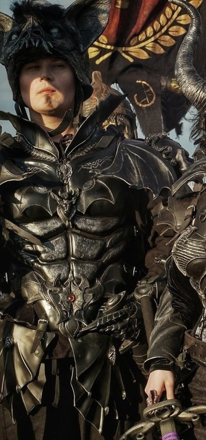 Warhammer inspired Vampire armor LARP full set | Etsy