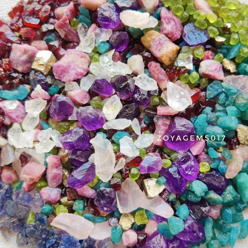 Raw Gemstones - Etsy