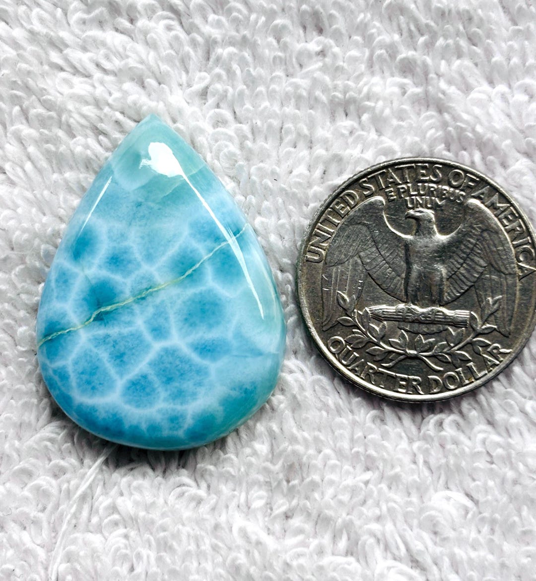 AAA+ High Quality Dominican Larimar Cabochon-larimar Crystals-larimar ...