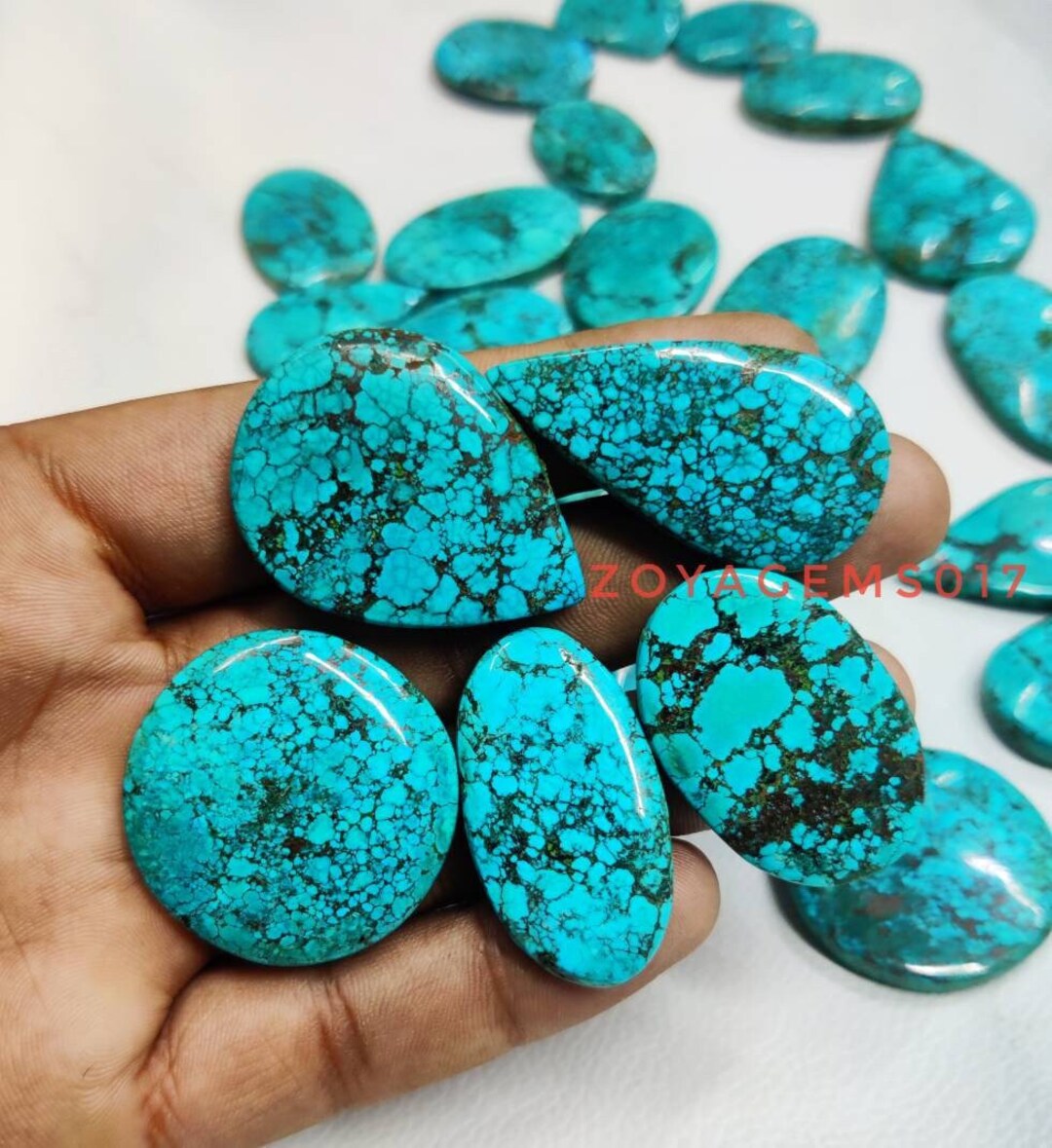 Mix Stone Cabochon Blue Turquoise Cabochon Turquoise Cabochon Gemstone ...