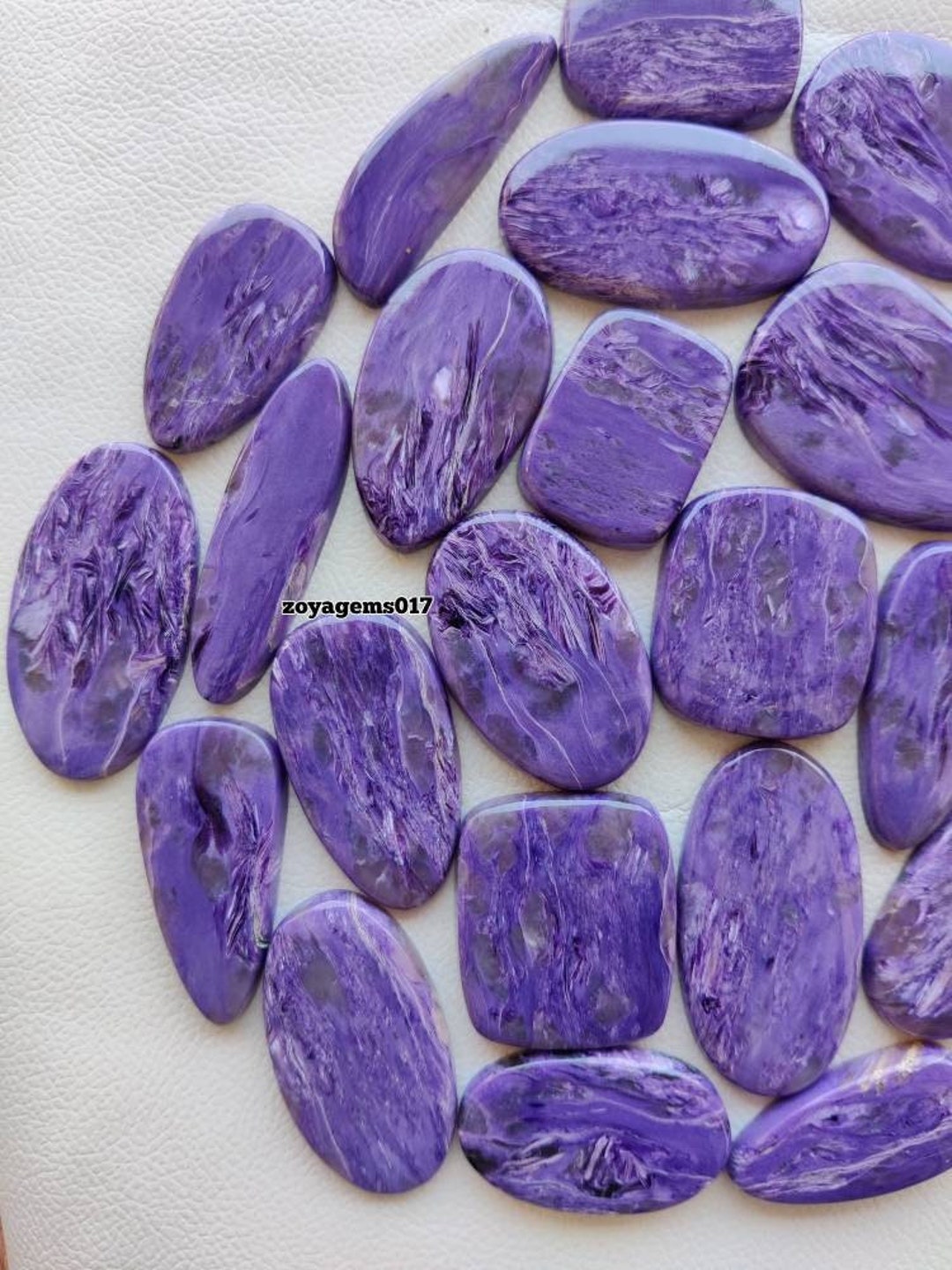 Charoite Cabochon Wholesale Lot Charoite Cabochon-charoite Gemstone ...