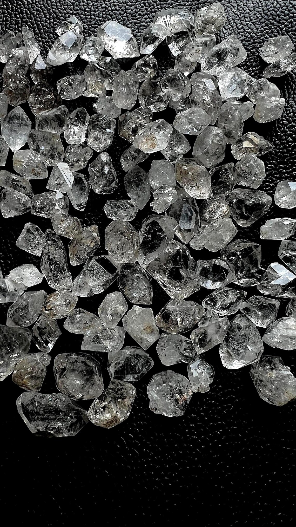 Rough Herkimer Diamond Quartz Crystals: Jewelry Making Lot (10-25mm ...