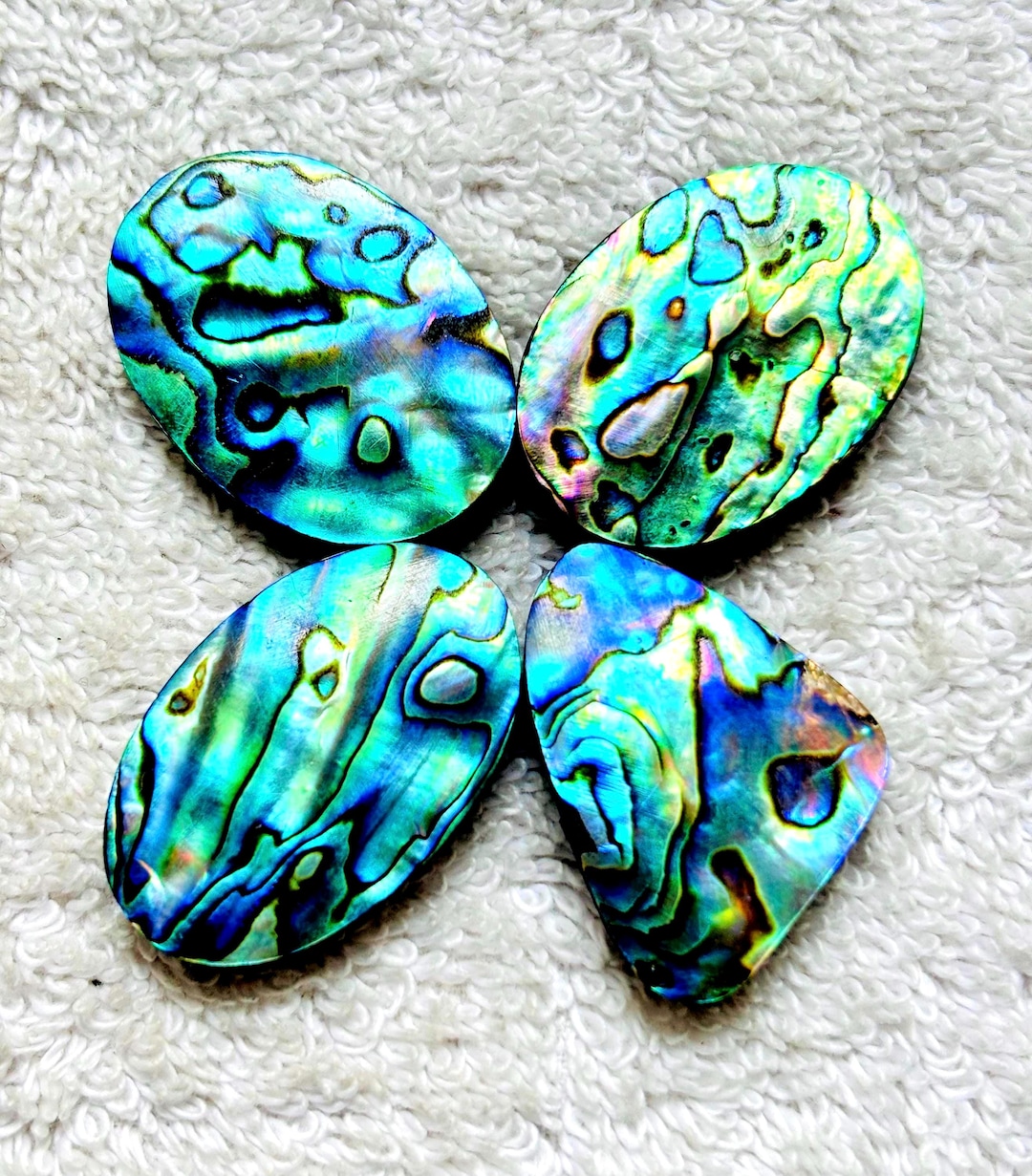 Abalone Shell Cabochon-abalone Shell Jewelry-colourfull Shell Jewelry ...