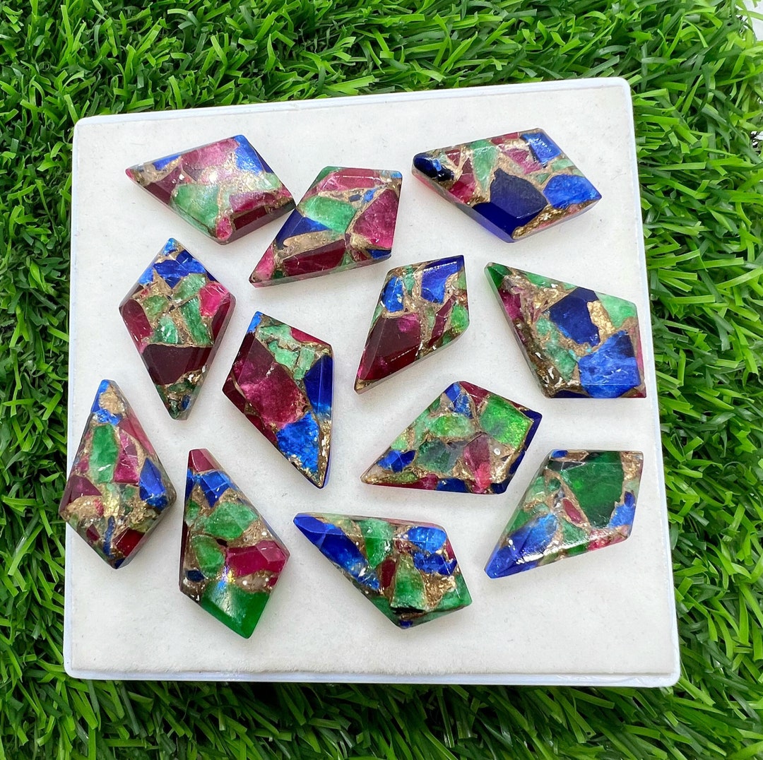 Watermelon Mohave Turquoise Kite Shape Step Cut Fancy Mohave Turquoise ...