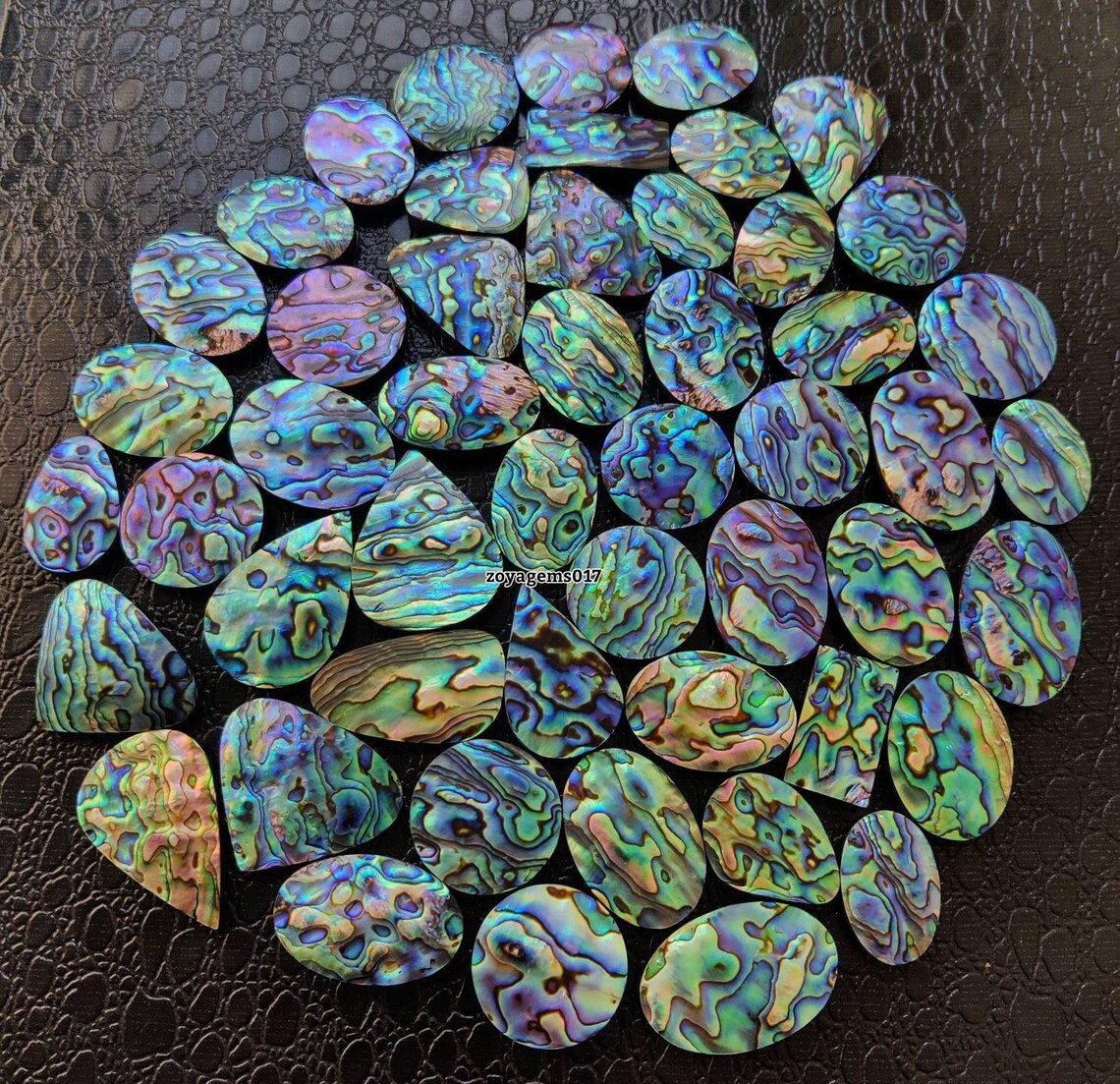 Abalone Cabochon Abalone Gemstone Abalone Shell Loose - Etsy