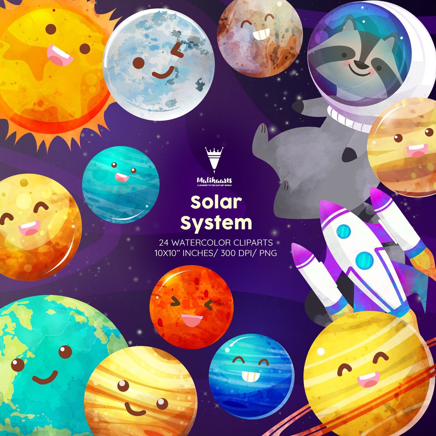 Solar System Clip Art
