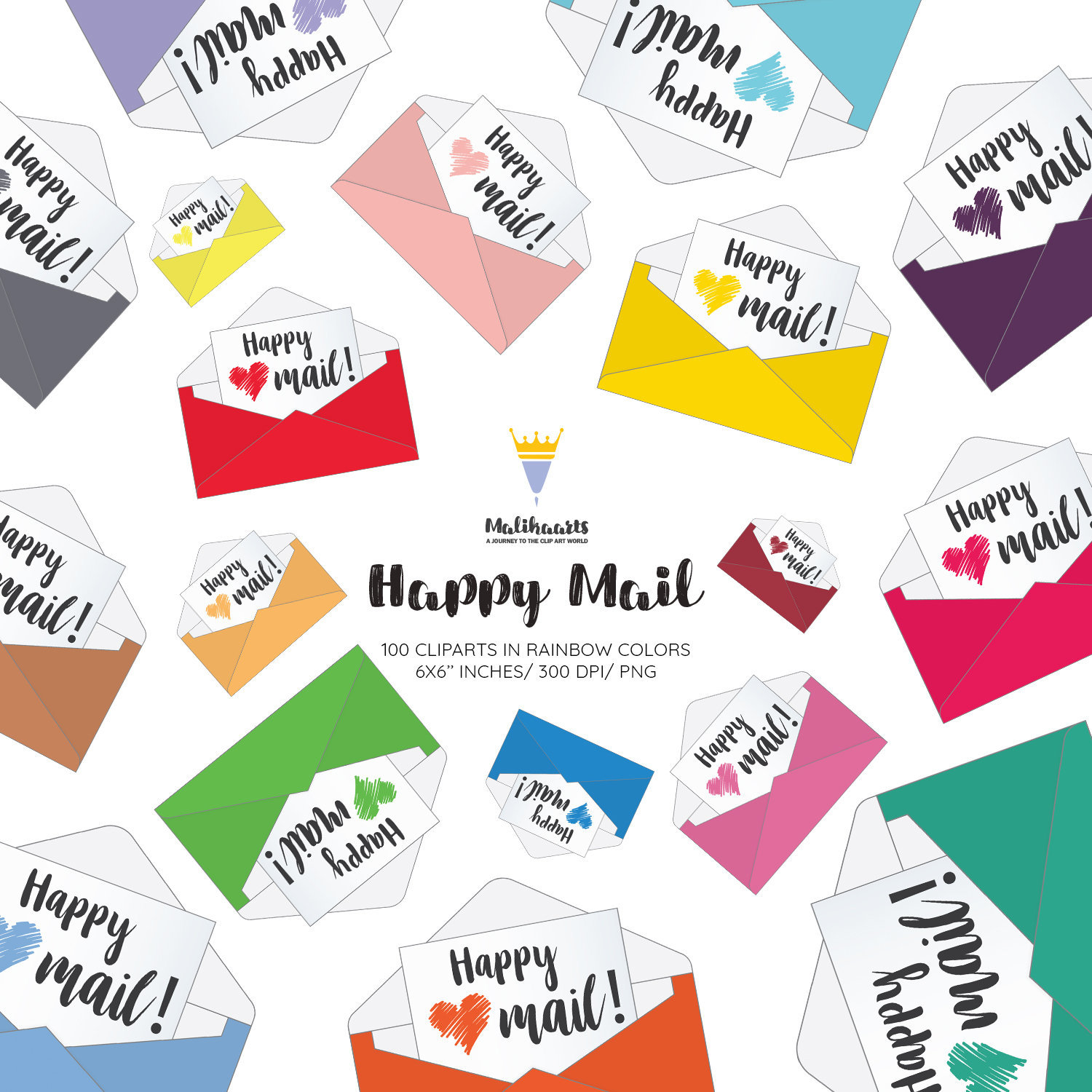 Envelope With Letter Clipart