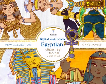 Egypt Clip Art | Etsy