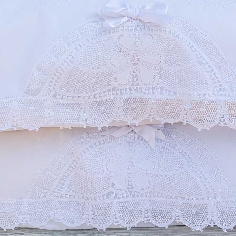 Lace Pillowcases - Etsy