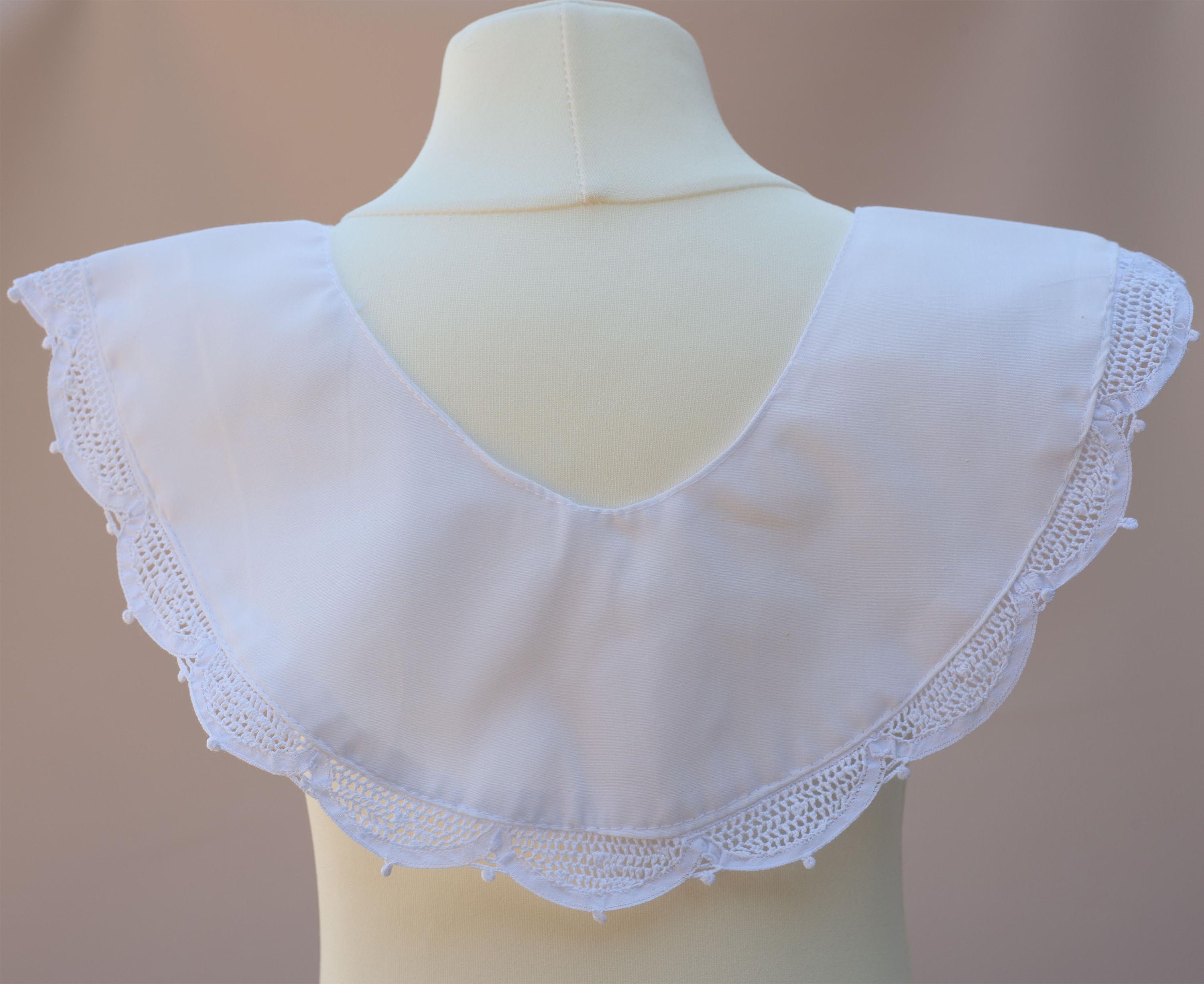 Princess Diana Detachable Removable Collars Adorned With Handmade Lace ...