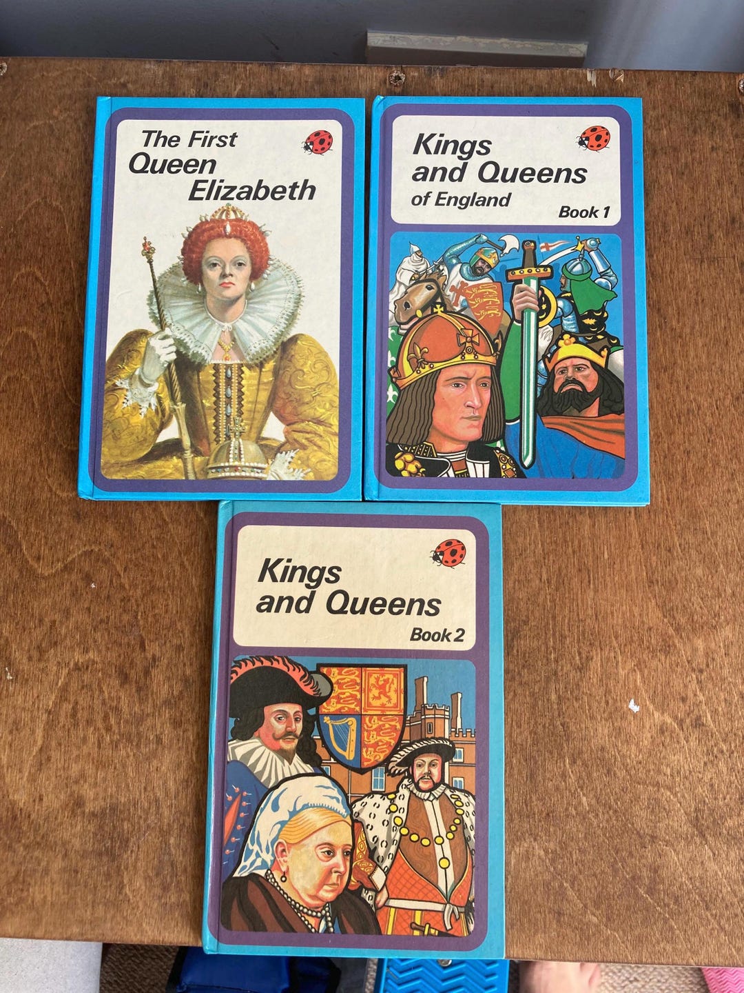 Vintage Ladybird Books X 3 the First Queen Elizabeth Kings and Queens ...