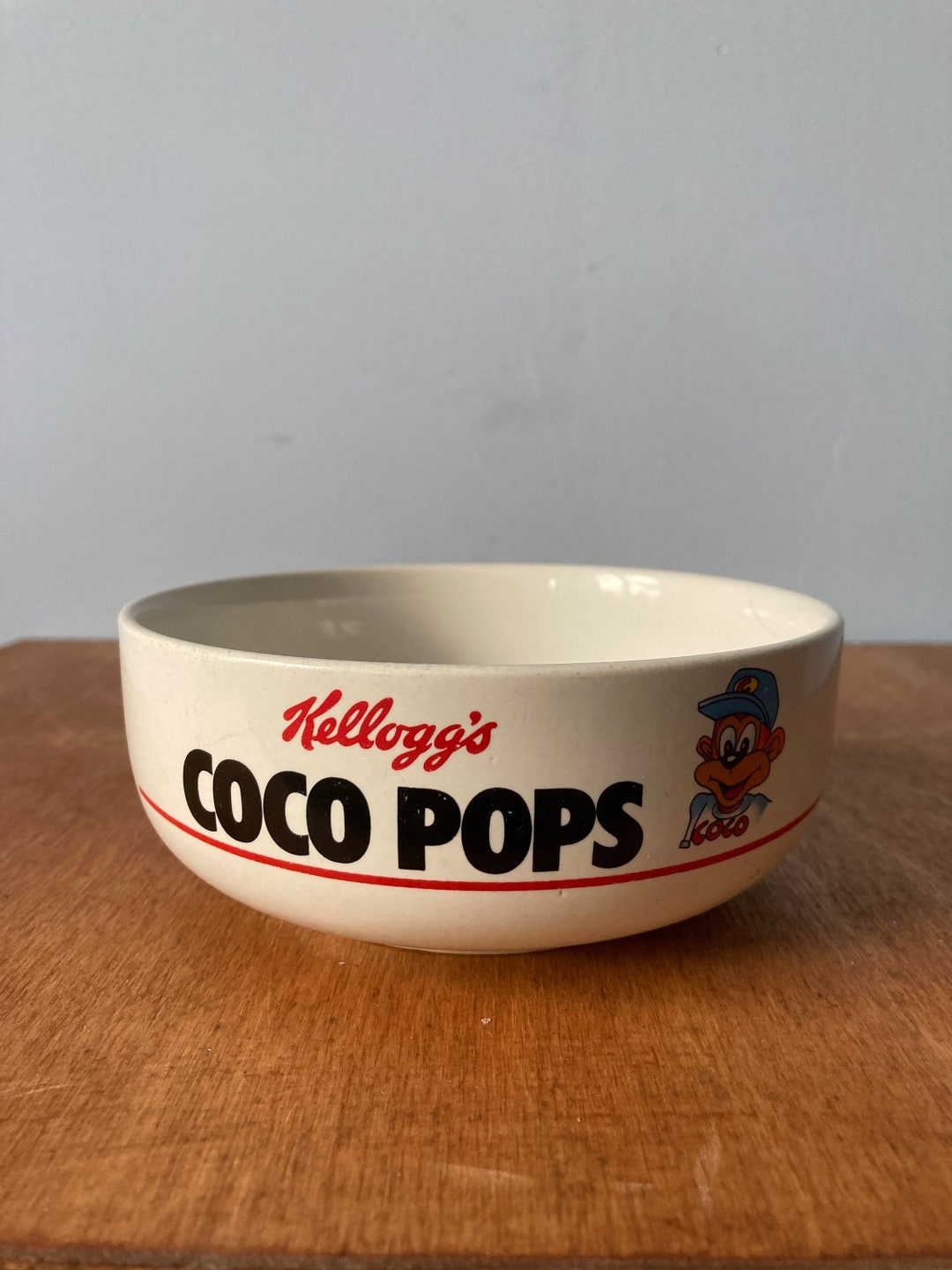 Vintage Kellog's Ceramic Coco Pops Cereal Bowl - Etsy