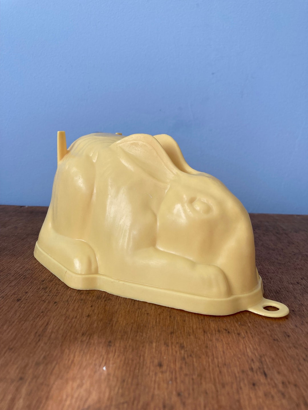 Vintage Plastic Rabbit Jelly Mould - Etsy