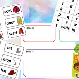 Sight Word Practice, Printable Spelling Game, Kindergarten Sight Words ...