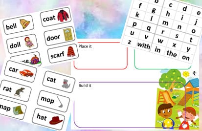 Sight Word Practice, Printable Spelling Game, Kindergarten Sight Words ...