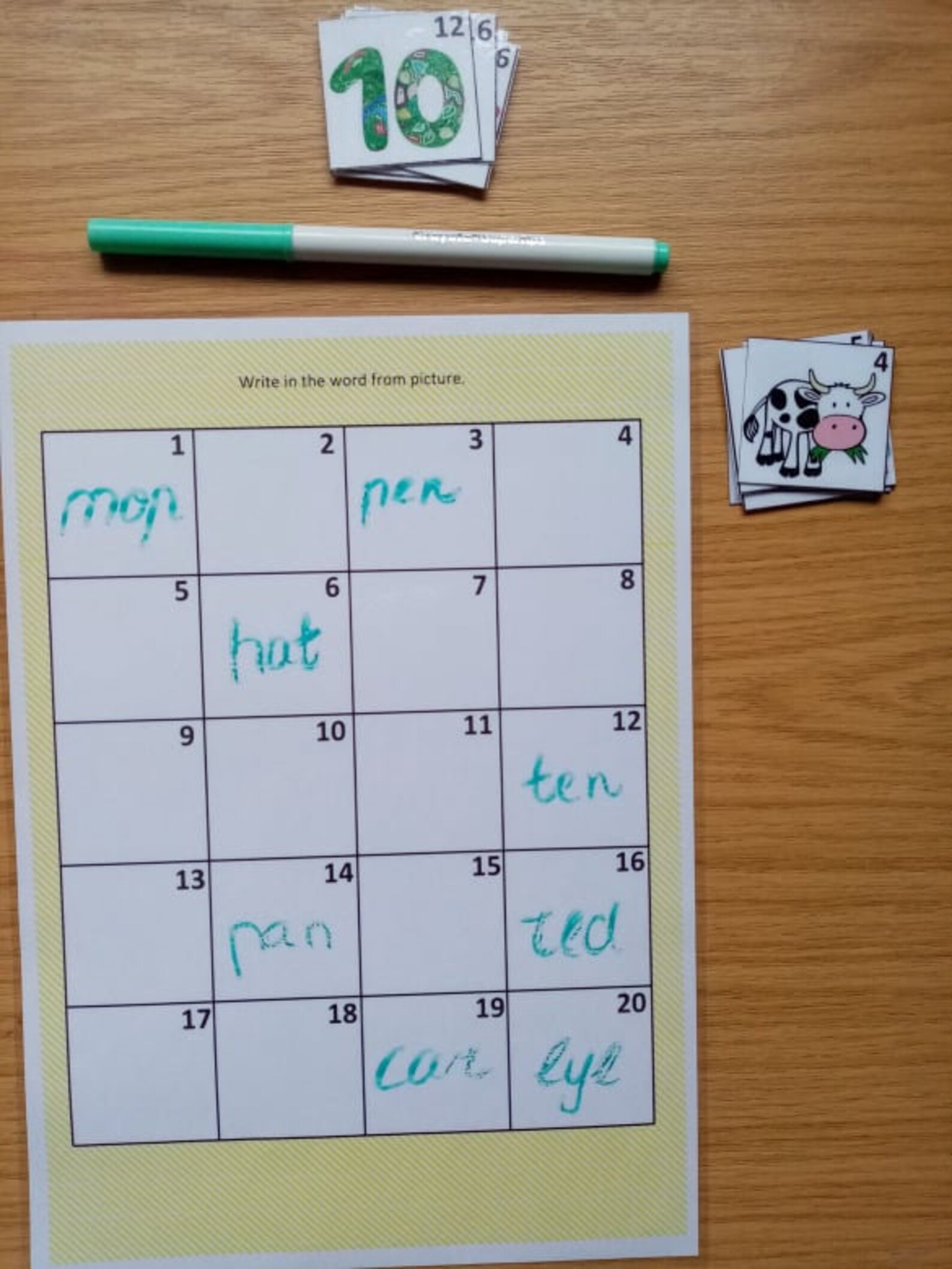 CVC Word Reading CVC Word Spelling. Fun CVC Word Game Cover - Etsy