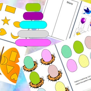 2-3 Year Old LEARNING WORKBOOK. PDF Learning Worksheets Printable ...
