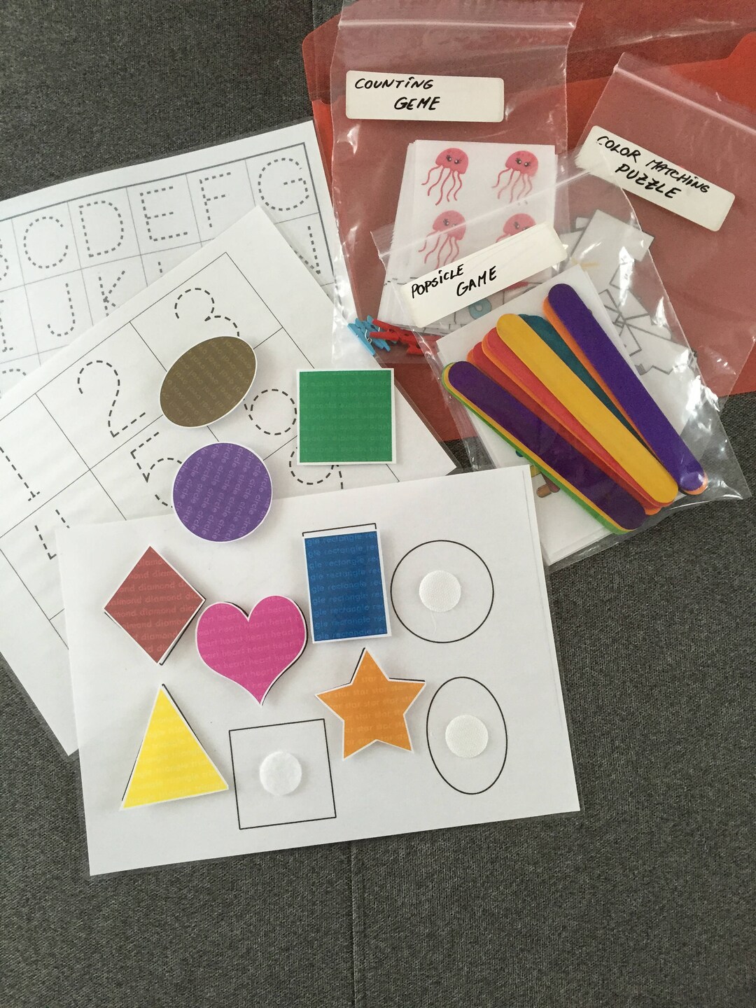 Busy Bag. Busy Book. Preschool Activity. Learning Activity. First Busy ...