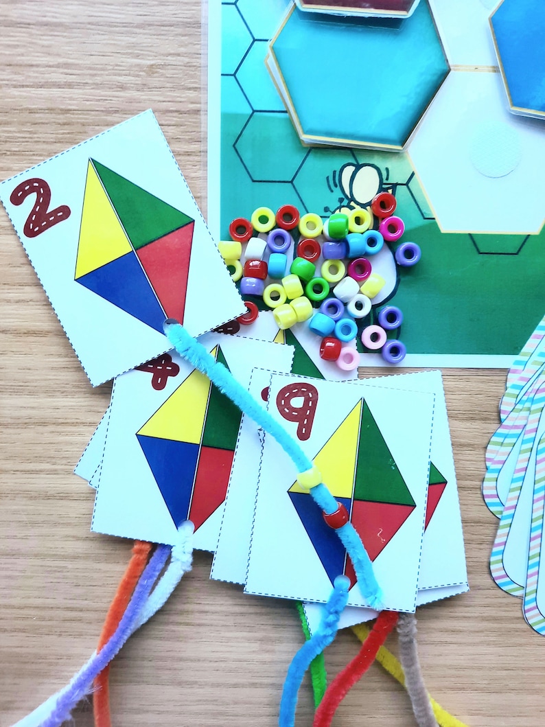 Printable Busy Bag Activity. Busy Bin Activity. PDF Kite - Etsy