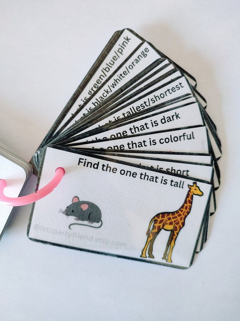 30 Task Cards Prepositions/prepositional Concepts Find the One - Etsy